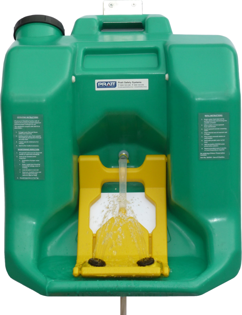 Portable Gravity Fed Eye Wash Unit 55L | EduSupplies Portable Gravity Fed Eye Wash Unit 55L | EduSupplies